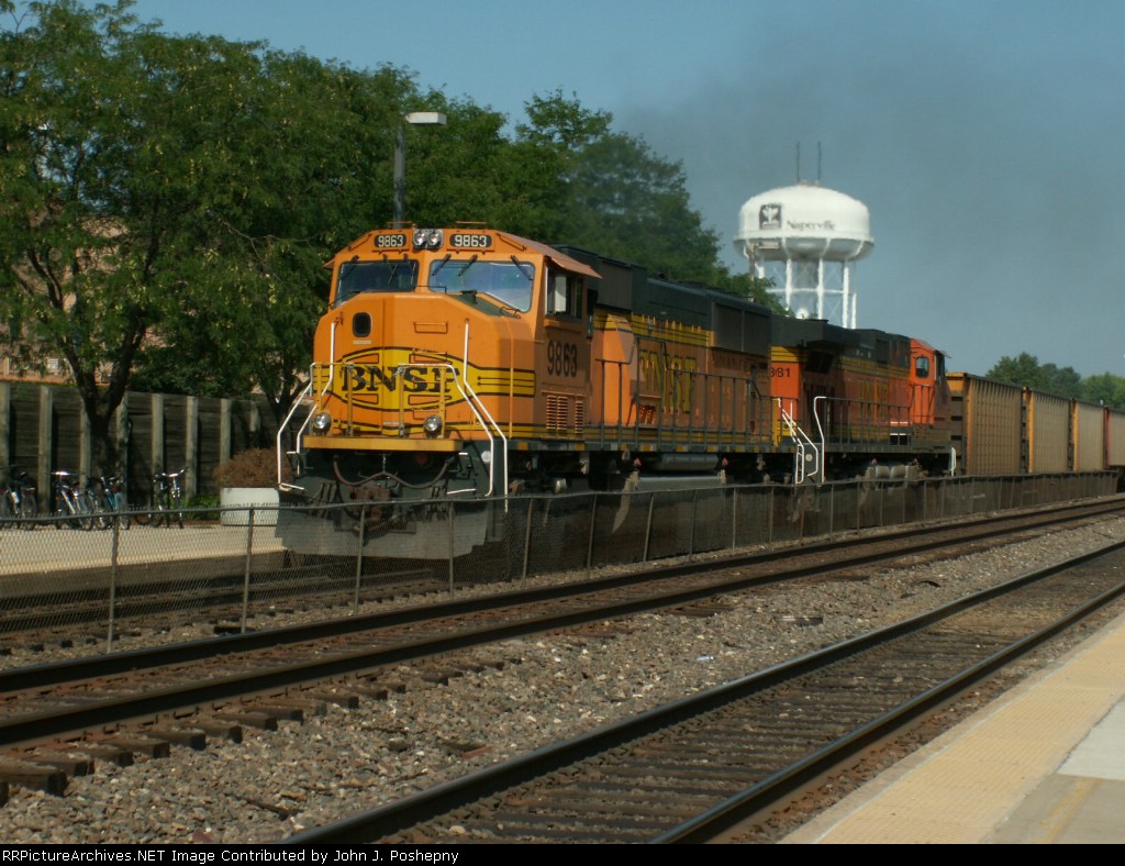 BNSF 9863